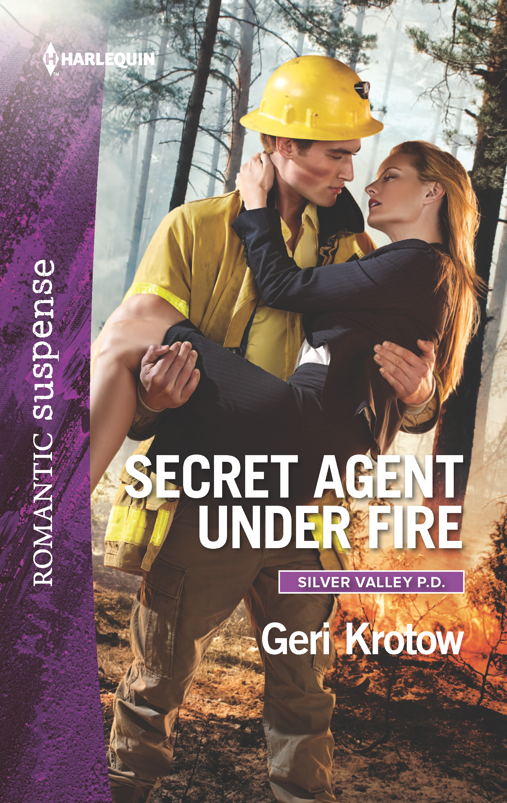 Snowbound With The Secret Agent - Geri Krotow | Mystery Author
